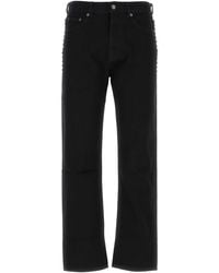 Valentino Garavani Sand Denim Jeans in Natural for Men | Lyst UK