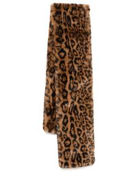Apparis Leopard-Print Wallet in Brown | Lyst UK