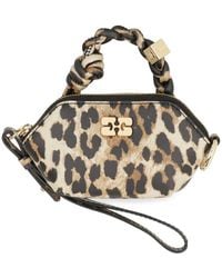 Ganni Pony Keychain in White | Lyst Canada