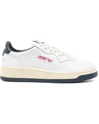 Maison Kitsune X Autry Sneakers in White | Lyst UK