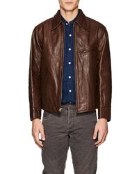 Men's RRL Leather jackets On Sale - Lyst