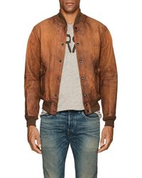 Men's RRL Leather jackets On Sale - Lyst