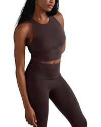 Rhone Heather Revive Sports Bra in Blue | Lyst UK