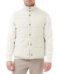 Rodd & Gunn Rodd And Gunn Lake Ferry Quilted Vest in Black for Men | Lyst