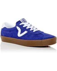 Vans Track Sport Low Top Sneakers in Red for Men | Lyst