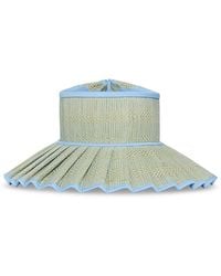 Lorna Murray Manhattan Straw Hat in Red | Lyst