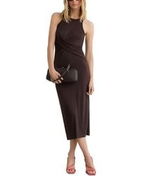 Reiss Helena Dress in Black | Lyst