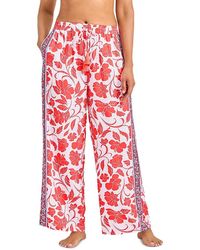 Tommy Bahama Fiori Border Pant in Red | Lyst UK