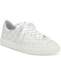Sam Edelman Poppy Woven Sneakers in Natural | Lyst UK