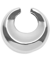 Nina Gordon Small Concave Ear Cuff in Metallic | Lyst UK