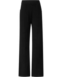Bogner Paula Knitted Trousers in Natural | Lyst UK