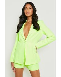 Neon Yellow Jackets for Women | Lyst