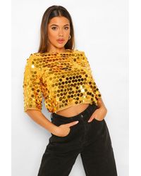 Boohoo Long-sleeved tops for Women - Up to 64% off at Lyst.com