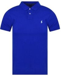 Lyst - Polo Ralph Lauren Royal Blue Polo Shirt in Blue for Men