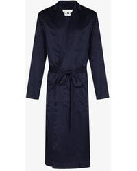 Navy Blue Robes and bathrobes for Men | Lyst