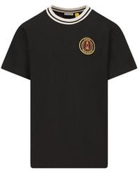 Moncler Genius 8 Moncler Palm Angels Black Cotton T-shirt Moncler Genius 8 Moncler Palm Angels Black Cotton T-shirt