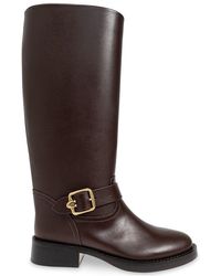 COACH Madeline Below The Knee Boots in Black | Lyst Canada