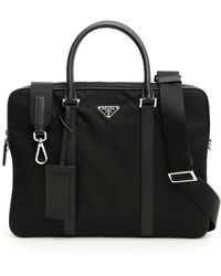 Men's Prada Briefcases and work bags - Lyst