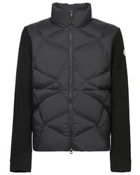 Moncler Maglione Tricot Cardigan in Blue for Men | Lyst Moncler Maglione Tricot Cardigan in Blue for Men | Lyst