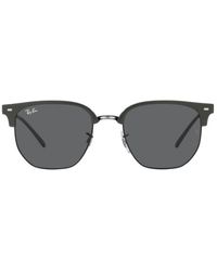 Ray-Ban Square-Frame Sunglasses in Black | Lyst UK