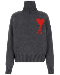 AMI Jumpers for Women | Christmas Sale up to 50% off | Lyst UK