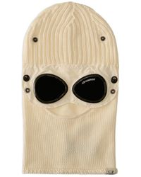C.P. Company Merino Wool Ski Mask in Black for Men | Lyst UK