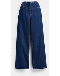 COACH Repurposed Jeans in Blue | Lyst