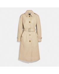 COACH Raincoats and trench coats for Women - Up to 70% off at Lyst.com