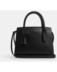 COACH Signature Andrea Carryall Bag in Natural | Lyst UK