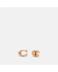 COACH Earrings for Women - Lyst.com