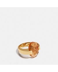 COACH Rings for Women - Up to 65% off at Lyst.com