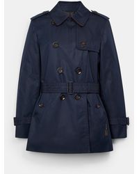 COACH Raincoats and trench coats for Women - Up to 70% off at Lyst.com