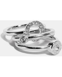 COACH Rings for Women - Up to 65% off at Lyst.com