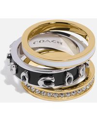 COACH Rings for Women - Up to 65% off at Lyst.com