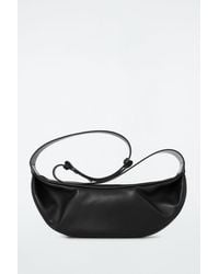 COS Swing Crossbody - Leather in Natural | Lyst