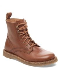 Birkenstock Bryson Leather Boots in Brown | Lyst UK