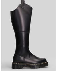 Dr. Martens Audrick Hi Puffer Boots in Black | Lyst