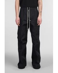 Rick Owens Heavy Poplin Cargo Belas Pants in Purple for Men Rick Owens Heavy Poplin Cargo Belas Pants in Purple for Men