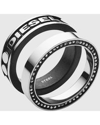 DIESEL Rings for Men - Up to 25% off at Lyst.com