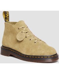 Dr. Martens Church Desert Oasis Suede Monkey Boots in Pink for Men | Lyst UK