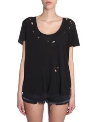 Distressed T Shirts for Women - Up to 70% off at Lyst.com