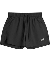 New Balance Rc 5" Ultra Light Split Shorts in Blue for Men | Lyst UK