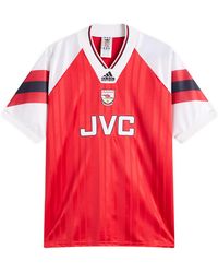 adidas Arsenal F.C. 92-94 Home Jersey in Red for Men | Lyst UK