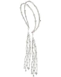 Jennifer Behr Loretta Headband in White | Lyst UK