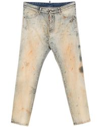 DSquared² Cool Guy Jeans Paint Splatter Design Cotton in Blue for Men ...