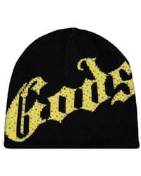 Godspeed Logo-Embroidered Beanie in White for Men | Lyst UK