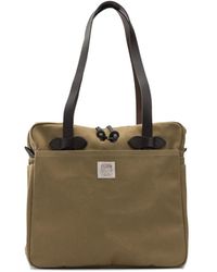 Filson Dryden Logo-Patch Briefcase in Black for Men | Lyst UK