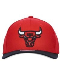 Mitchell & Ness 1991 Chicago Bulls Snapback Cap in Red for Men | Lyst UK