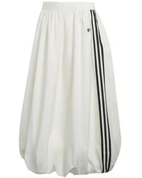 adidas Balloon Long Skirt Skirts in Metallic | Lyst UK