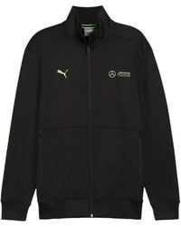 PUMA X Mercedes Amg Petronas F1 Team Mt7+ Track Jacket in Grey for Men ...